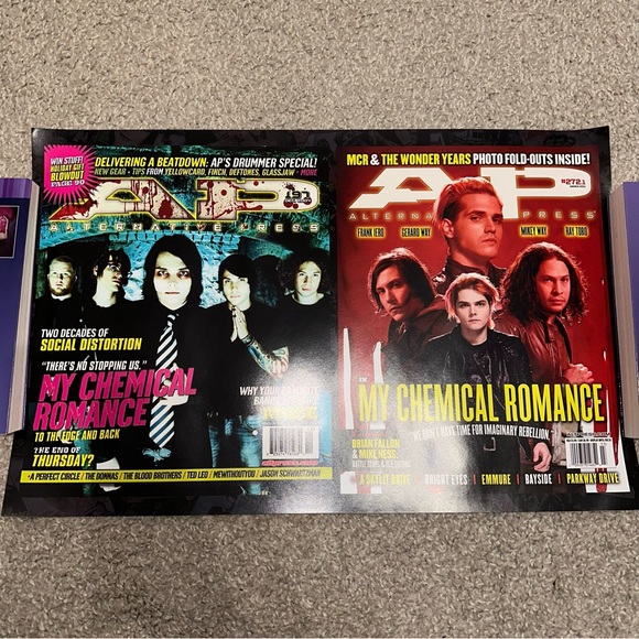 My Chemical Romance | Wall Decor | My Chemical Romance Ap Magazine ...